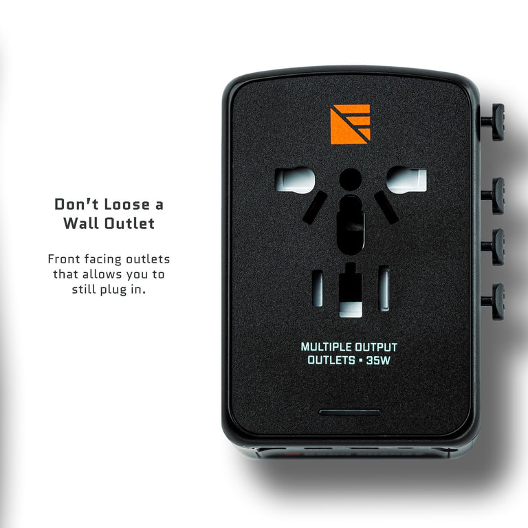 Int'l Wall Adapter – Dark Energy